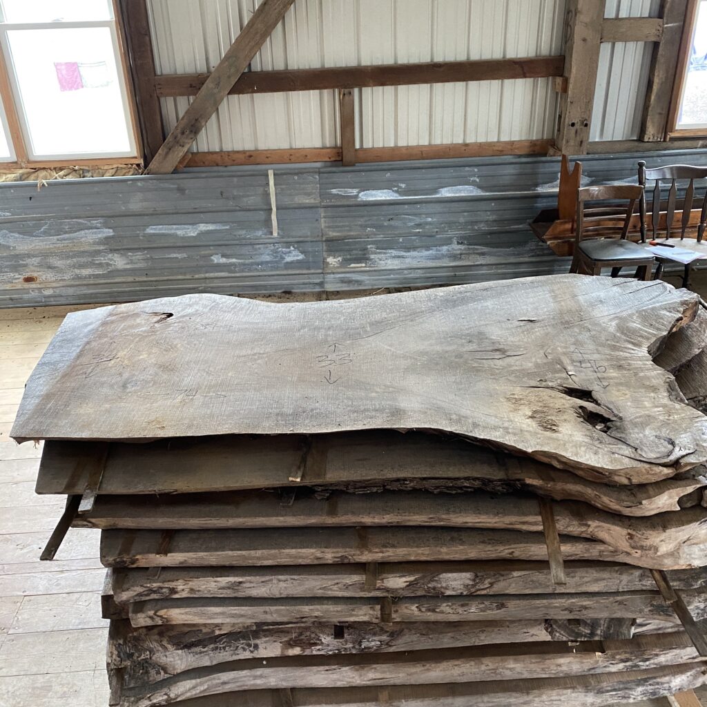 Walnut Live Edge Slabs | Black Walnut & English | Lancaster Live Edge