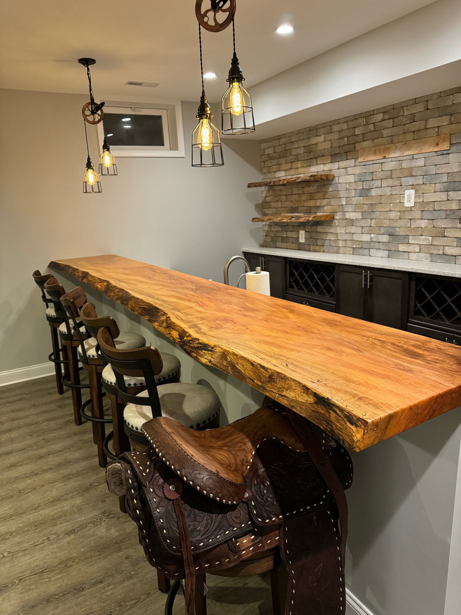 Custom Live Edge Bar Tops | Lancaster Live Edge